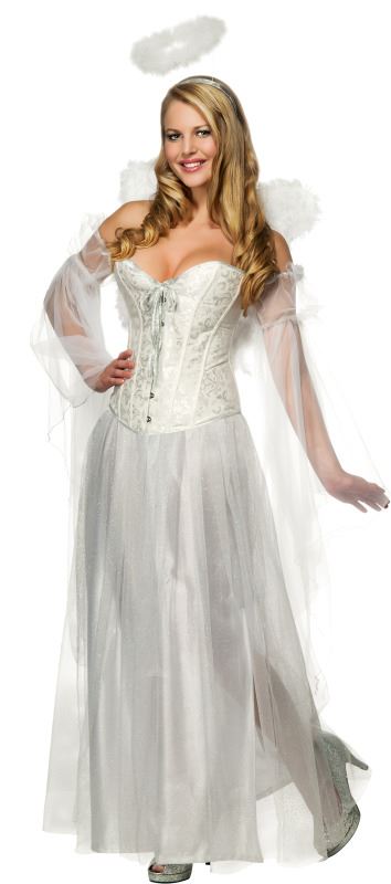 Adult Sexy Corset Deluxe Women Angel Costume 5499 The Costume Land