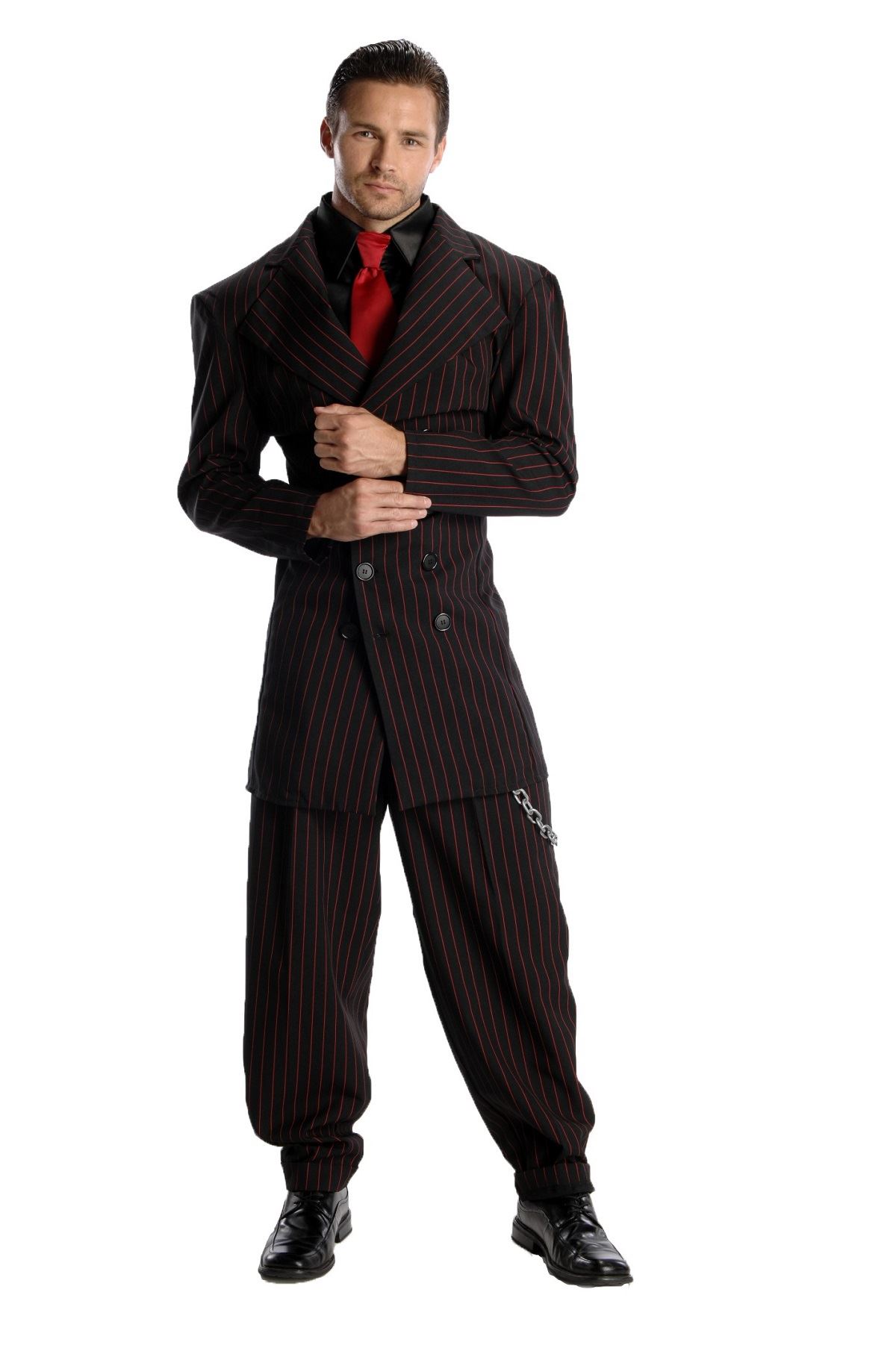 Adult Gangster Pin Stripe Men Costume | $58.99 | The Costume Land Adult Gangster Pin Stripe Men Costume | $58.99 | The Costume Land
